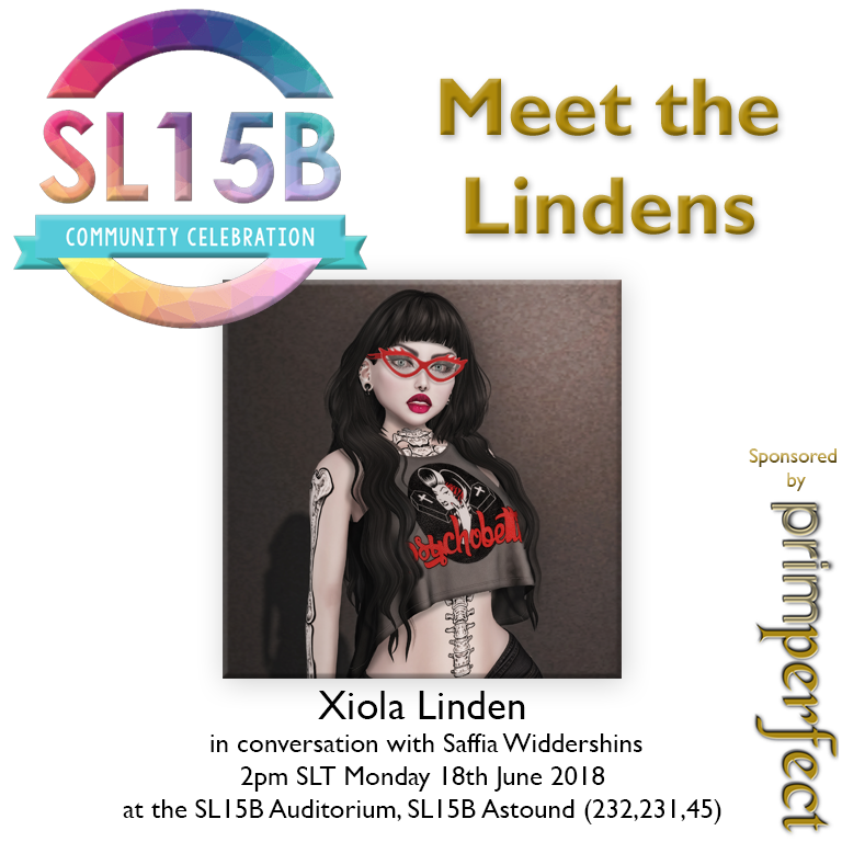 Meet the Lindens at SL15B! – Prim Perfect
